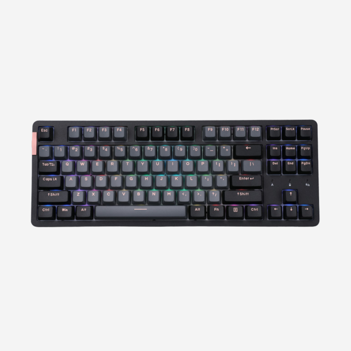 다얼유 A87 Pro 유무선 3모드 가스켓 텐키리스 기계식 키보드 스카이축 차콜 영문 자판 (국내 정식 발매 제품) | Dareu | KREAM