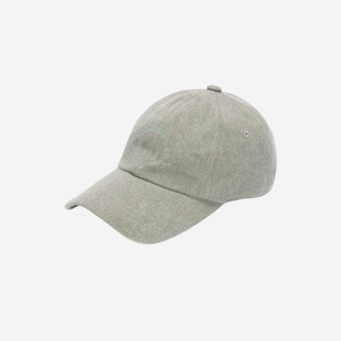 마뗑킴 마카롱 로고 볼캡 카키 | Matin Kim | KREAM