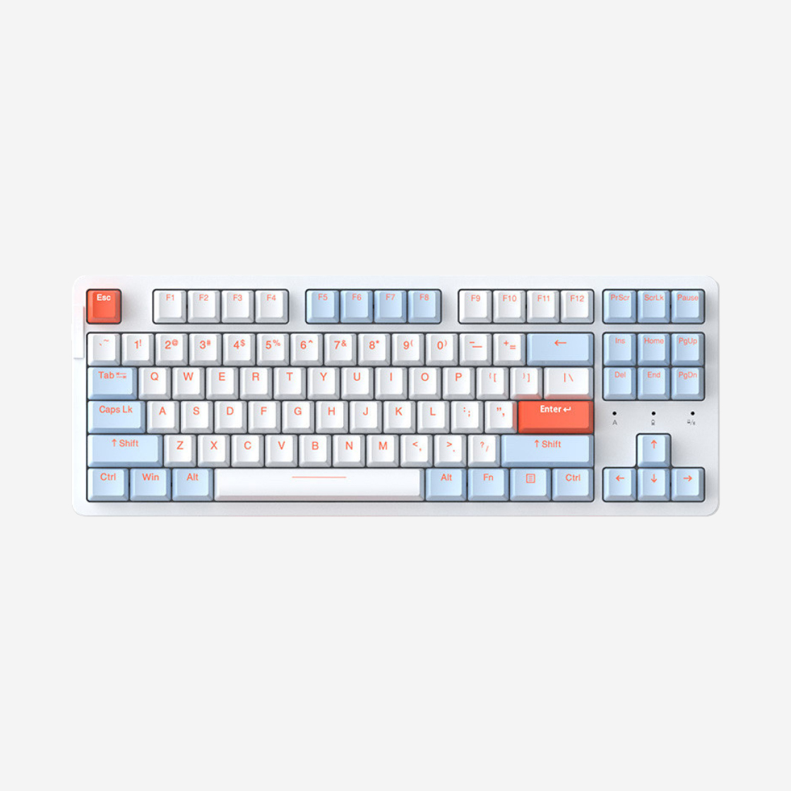 다얼유 A87 Pro 유무선 3모드 가스켓 텐키리스 기계식 키보드 스카이축 트와일라잇 영문 자판 (국내 정식 발매 제품) | Dareu | KREAM