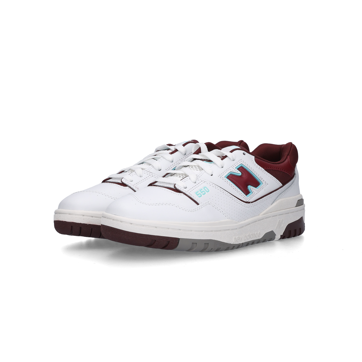 뉴발란스 550 버건디 시안 - D 스탠다드 | KREAM
