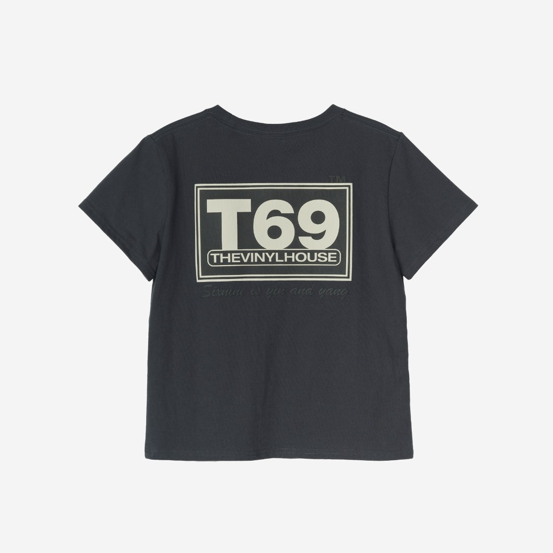 더바이닐하우스 T69 티셔츠 차콜 | Thevinylhouse | KREAM