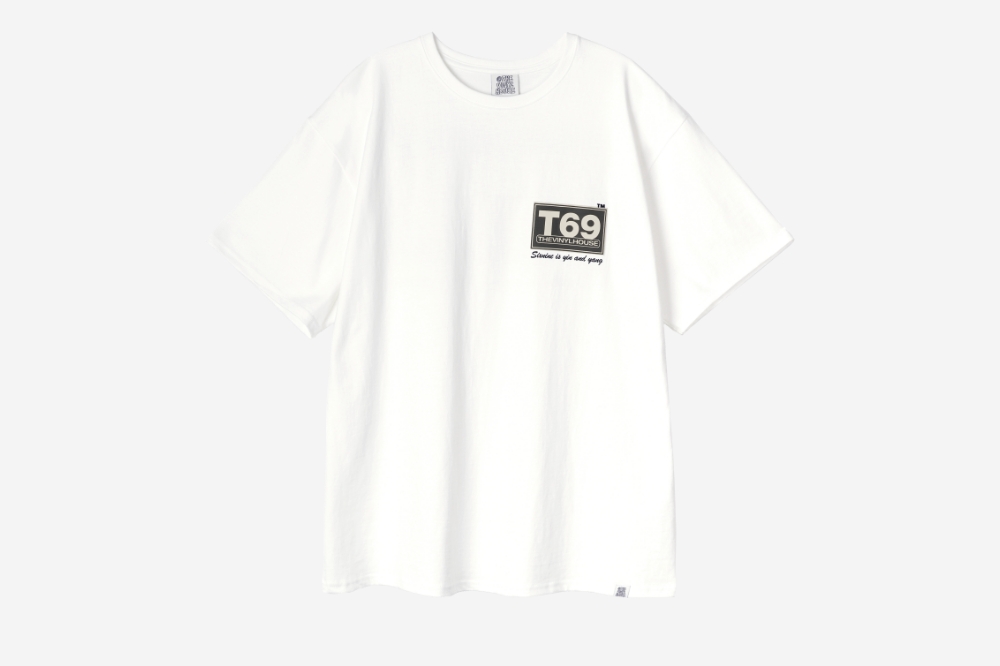 더바이닐하우스 T69 티셔츠 화이트 | Thevinylhouse | KREAM