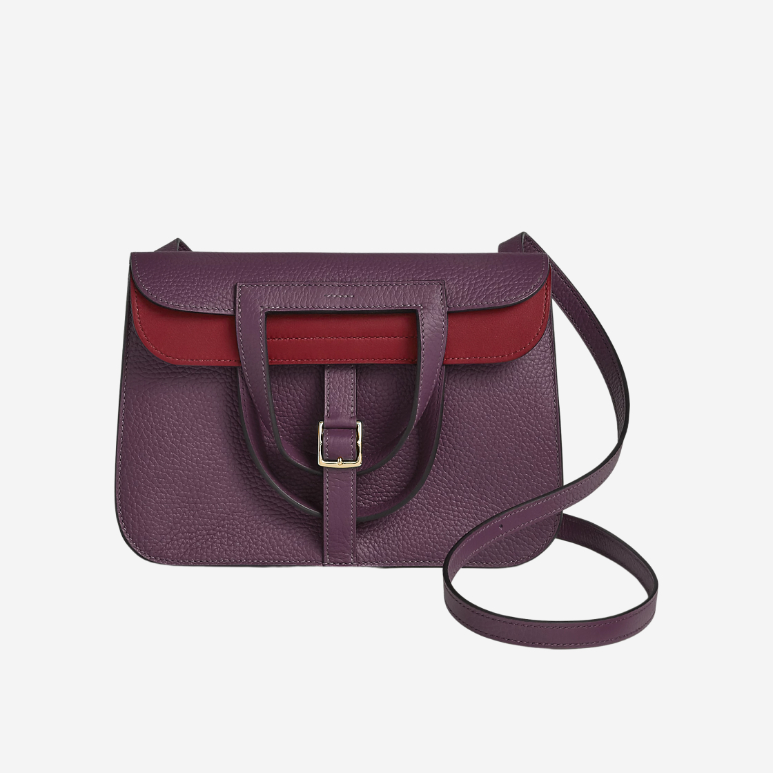 에르메스 할잔 25 베르소 백 클레망스 & 골드 하드웨어 까시스 루즈 그르나 | Hermes | KREAM