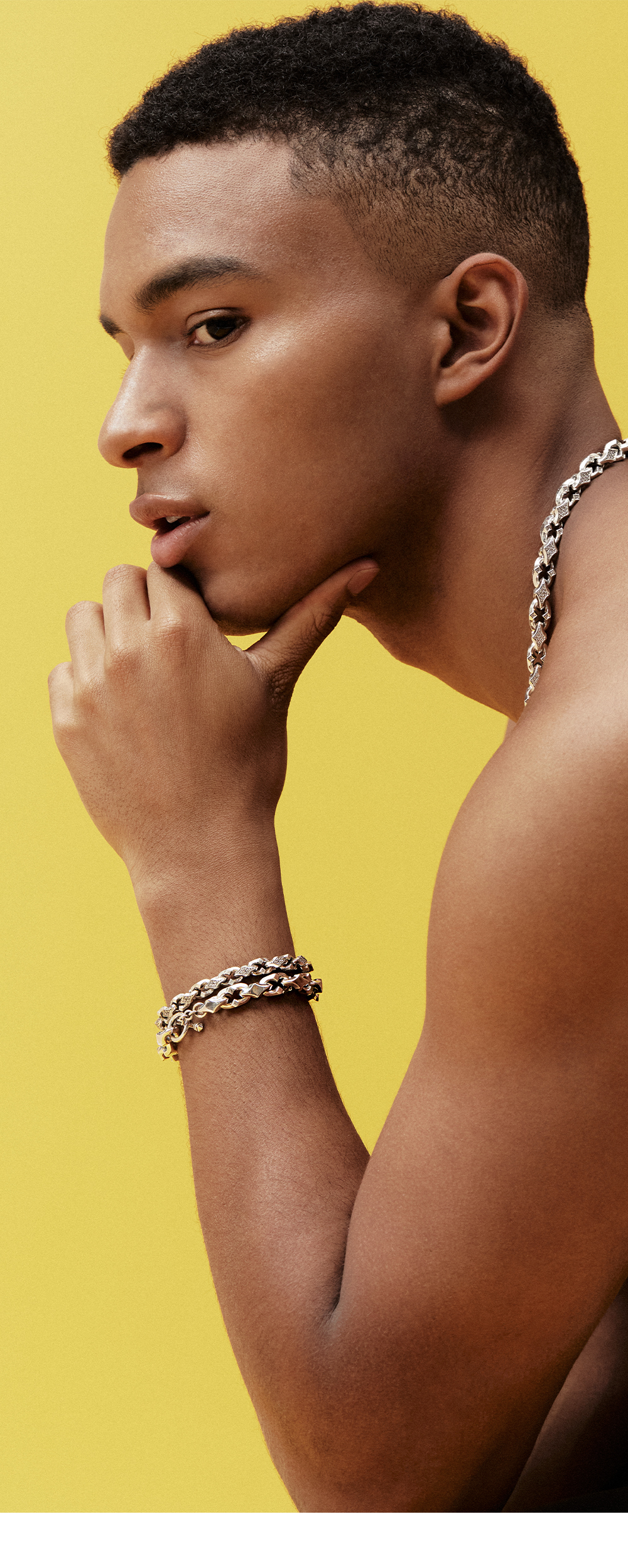 스쿠도 돌핀 플레인 엑스트라 볼드 브레이슬릿 글로시 | SCUDO | KREAM