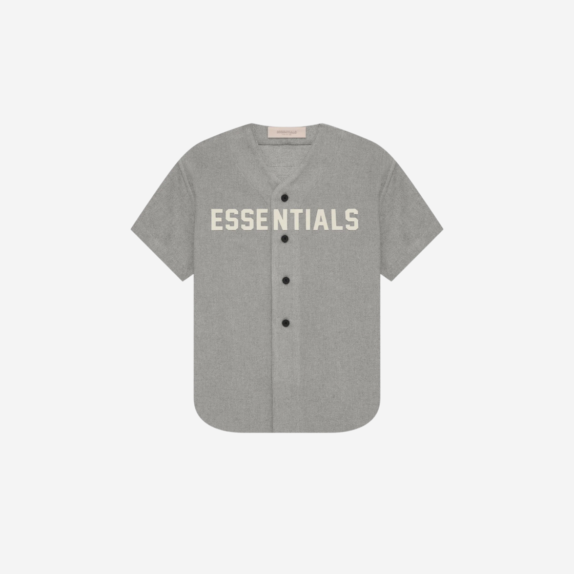 (키즈) 에센셜 베이스볼 저지 다크 오트밀 - 22SS | Essentials | KREAM
