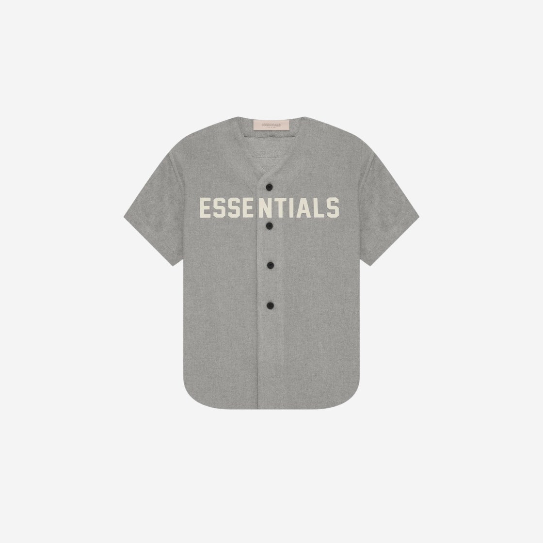 (키즈) 에센셜 베이스볼 저지 다크 오트밀 - 22SS | Essentials | KREAM