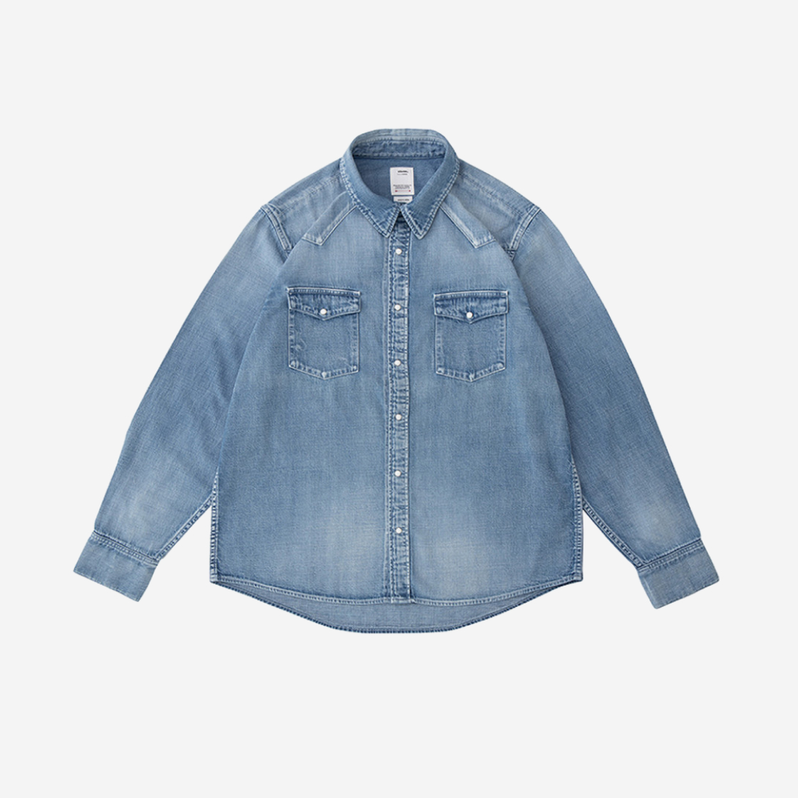 비즈빔 소셜 스컬프처 셔츠 DMGD 라이트 인디고 - 23SS | Visvim | KREAM