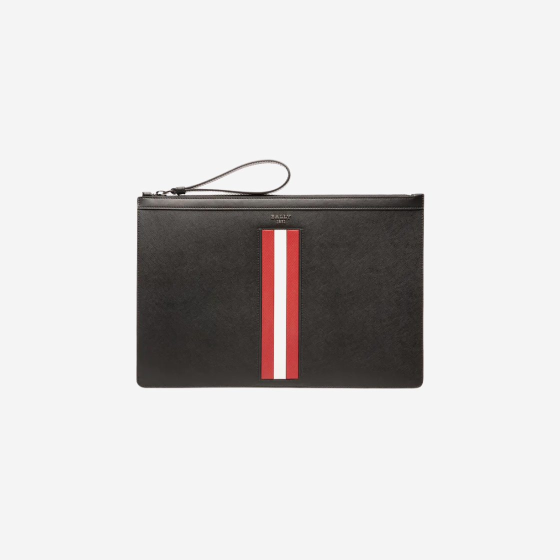 발리 볼리스 라지 리사이클 레더 파우치 블랙 | Bally | KREAM