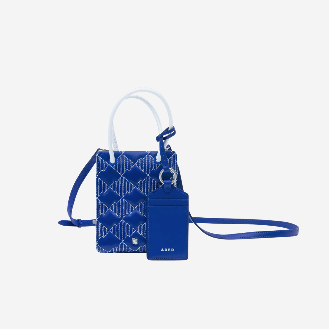 아더에러 스몰 테닛 쇼퍼백 Z-블루 | Ader Error | KREAM