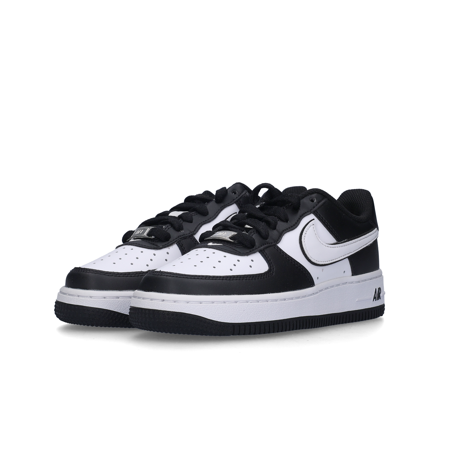 (GS) 나이키 에어포스 1 LV8 2 블랙 화이트 | KREAM
