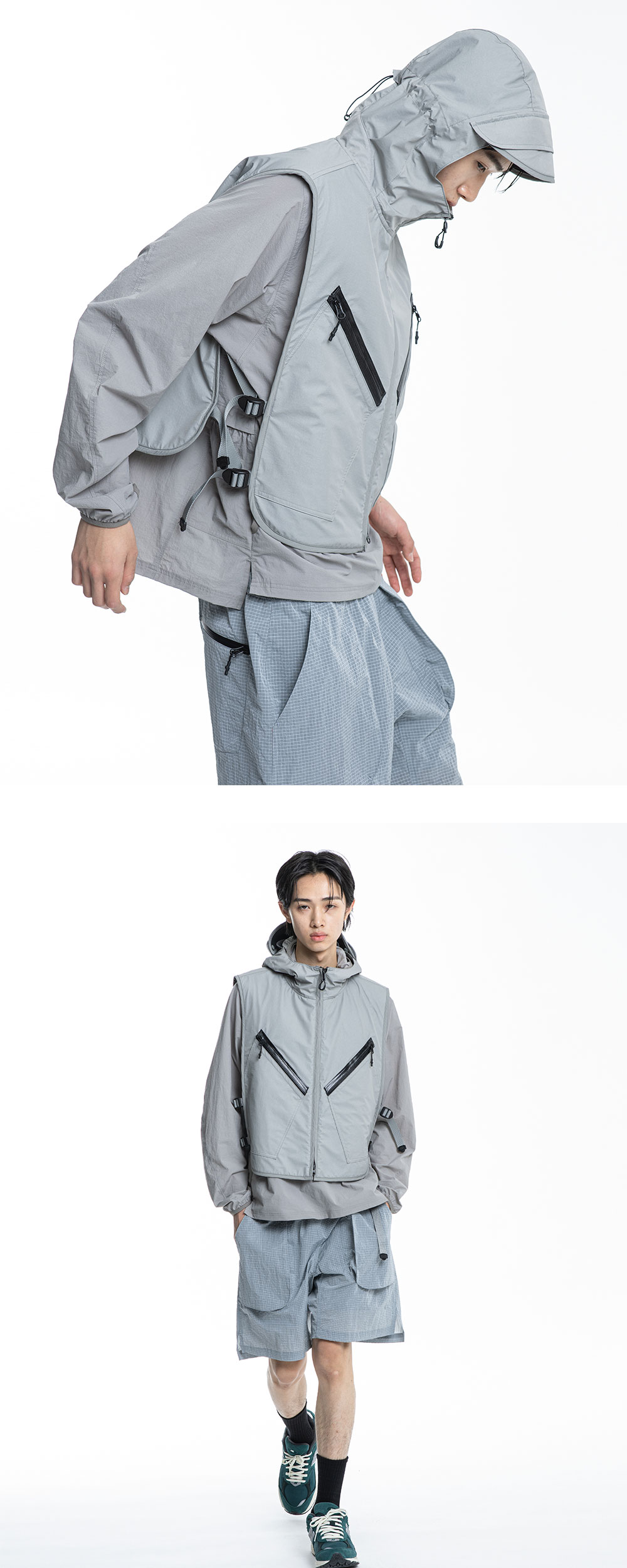 루트파인더 메뉴버 후디 베스트 블랙 | Rootfinder | KREAM