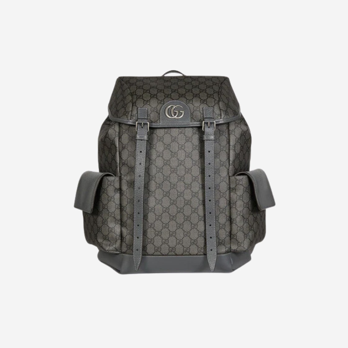구찌 오피디아 GG 미디움 백팩 그레이 블랙 | Gucci | KREAM