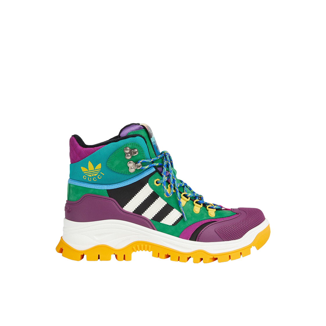 구찌 x 아디다스 레이스업 부츠 멀티컬러 | Gucci | KREAM