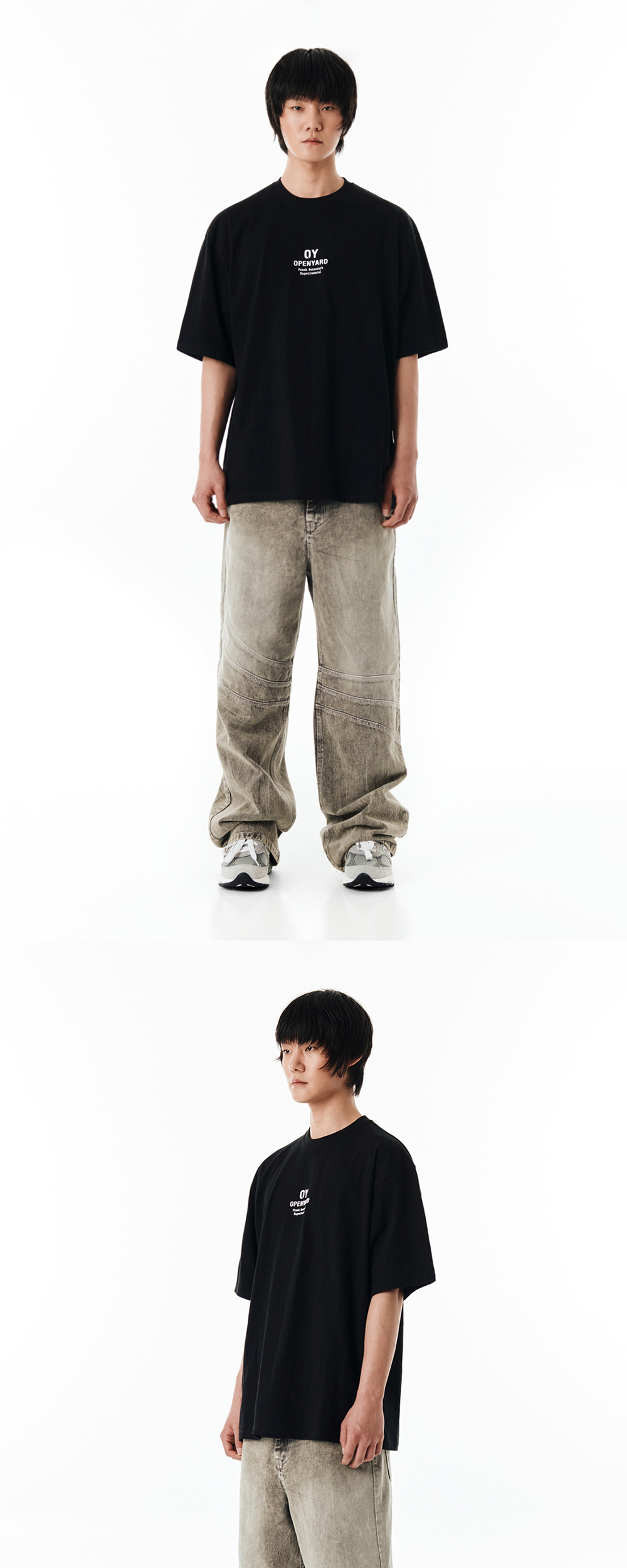 오와이 보타니스트 저널 로고 티 블랙 | OY | KREAM