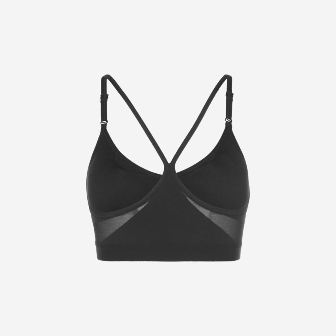 (W) 나이키 인디 라이트 서포트 패드 브이넥 스포츠 브라 블랙 - US/EU | Nike | KREAM