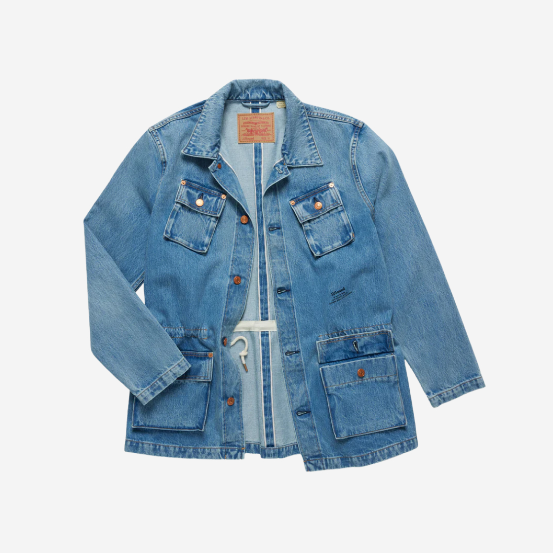 리바이스 x JJJ자운드 유틸리티 데님 자켓 블루 | Levi's | KREAM