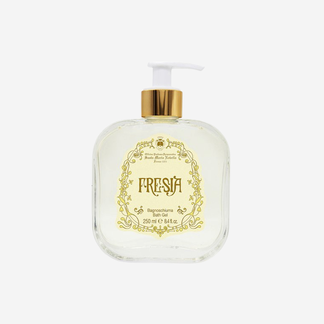 산타 마리아 노벨라 프리지아 배스 젤 250ml 국내 정식 발매 제품 Santa Maria Novella Kream