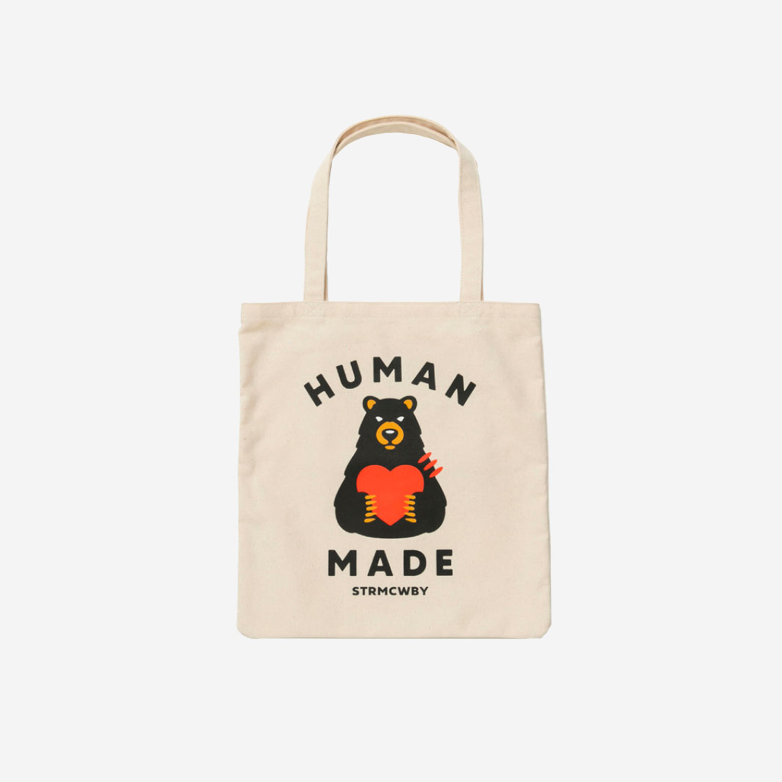 휴먼 메이드 북 토트백 화이트 | Human Made | KREAM