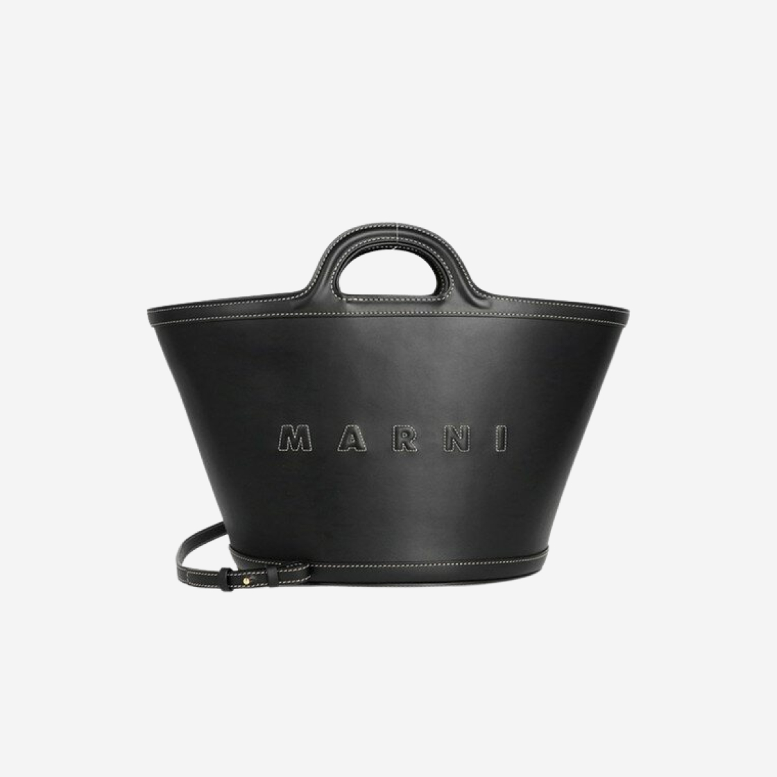 마르니 레더 트로피칼리아 스몰백 블랙 | Marni | KREAM