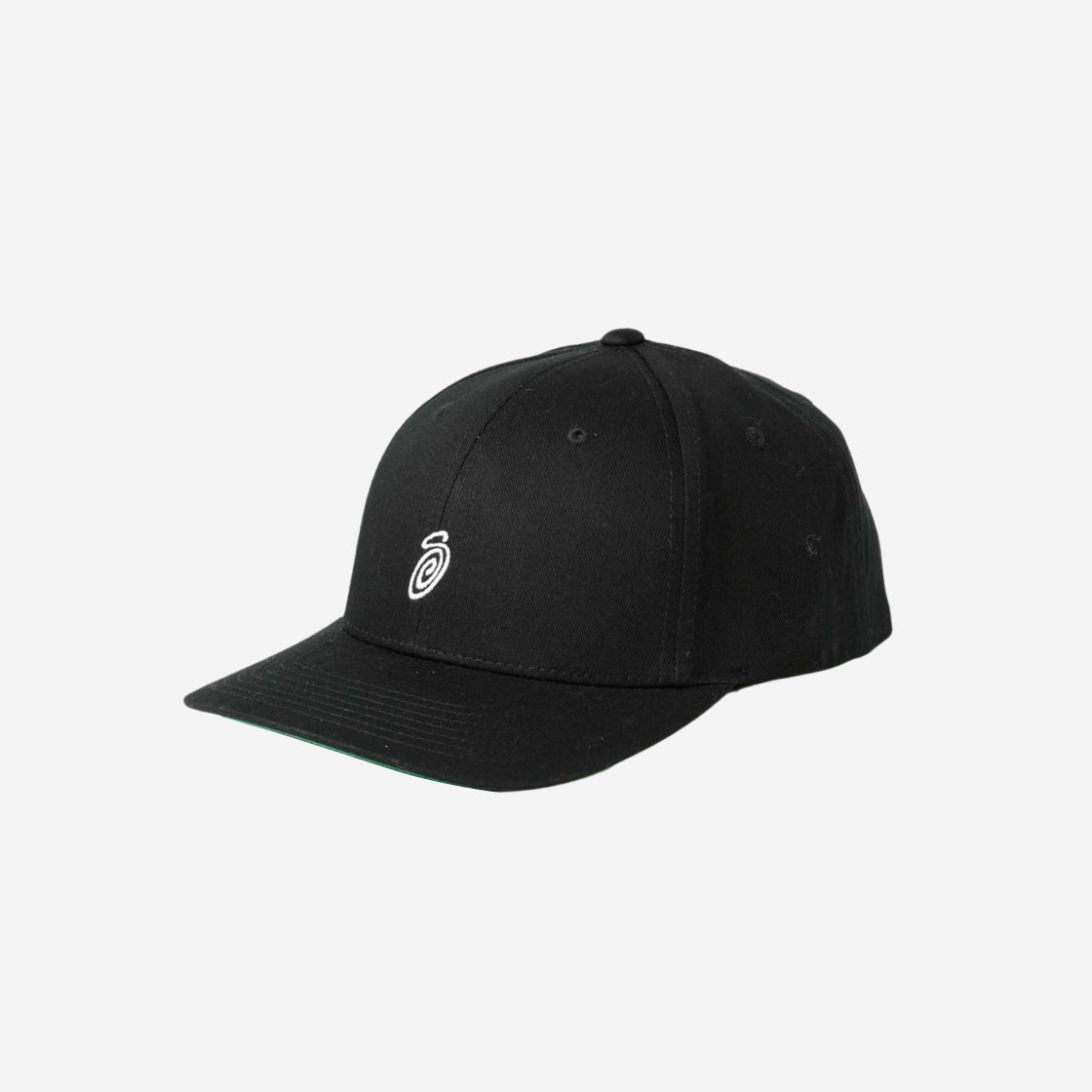 스투시 스월리 S 로우 프로 캡 블랙 Stussy Kream