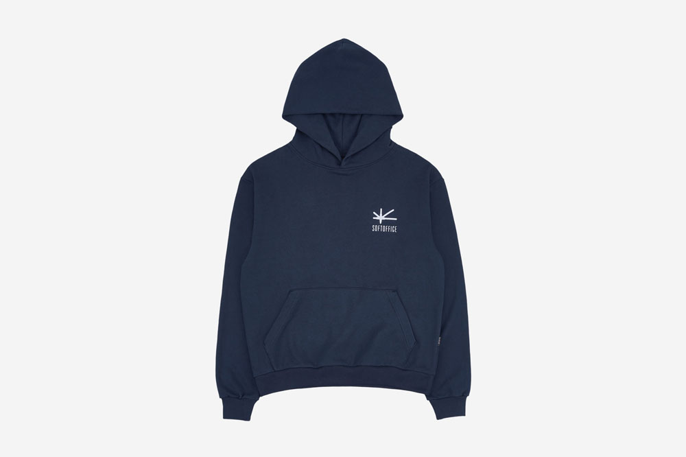 소프트오피스 커뮤니티 스웻 후디 - 네이비 | Softoffice | KREAM