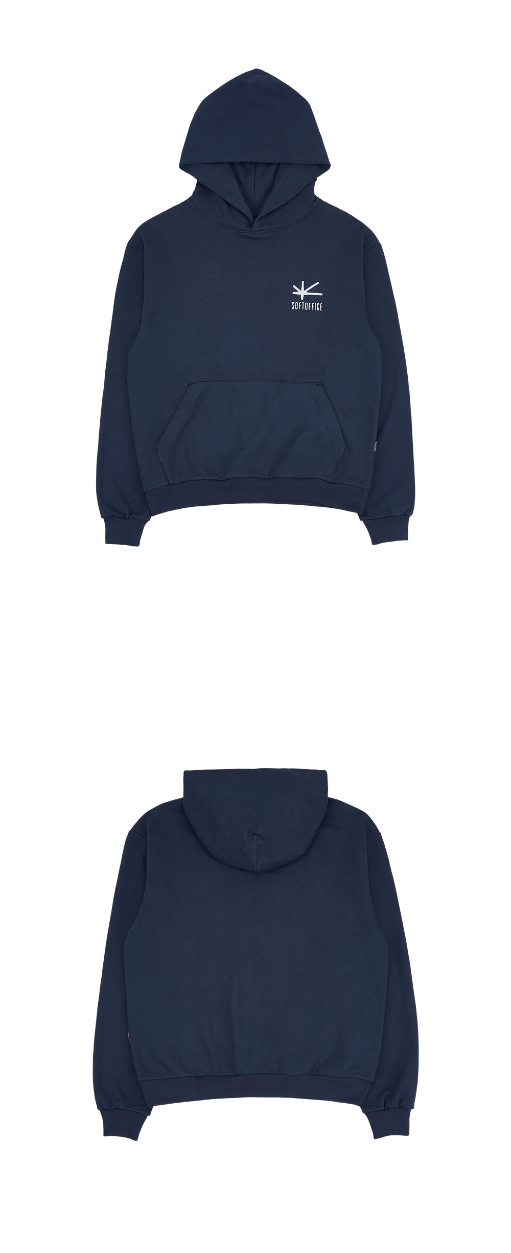소프트오피스 커뮤니티 스웻 후디 - 네이비 | Softoffice | KREAM