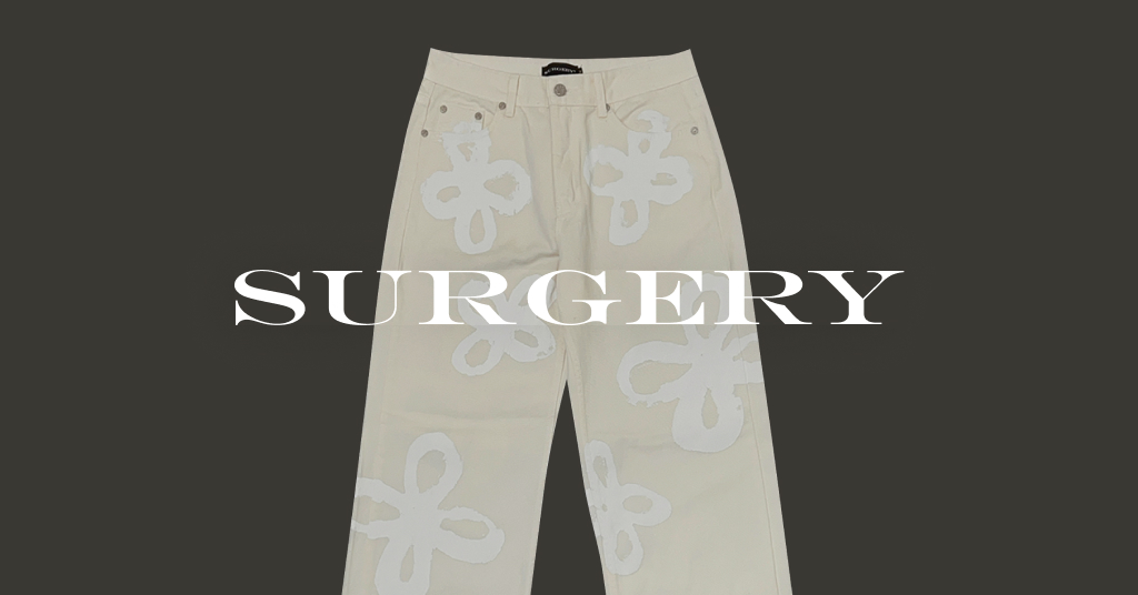 SURGERY 클로버 데님 단독 Drop | KREAM