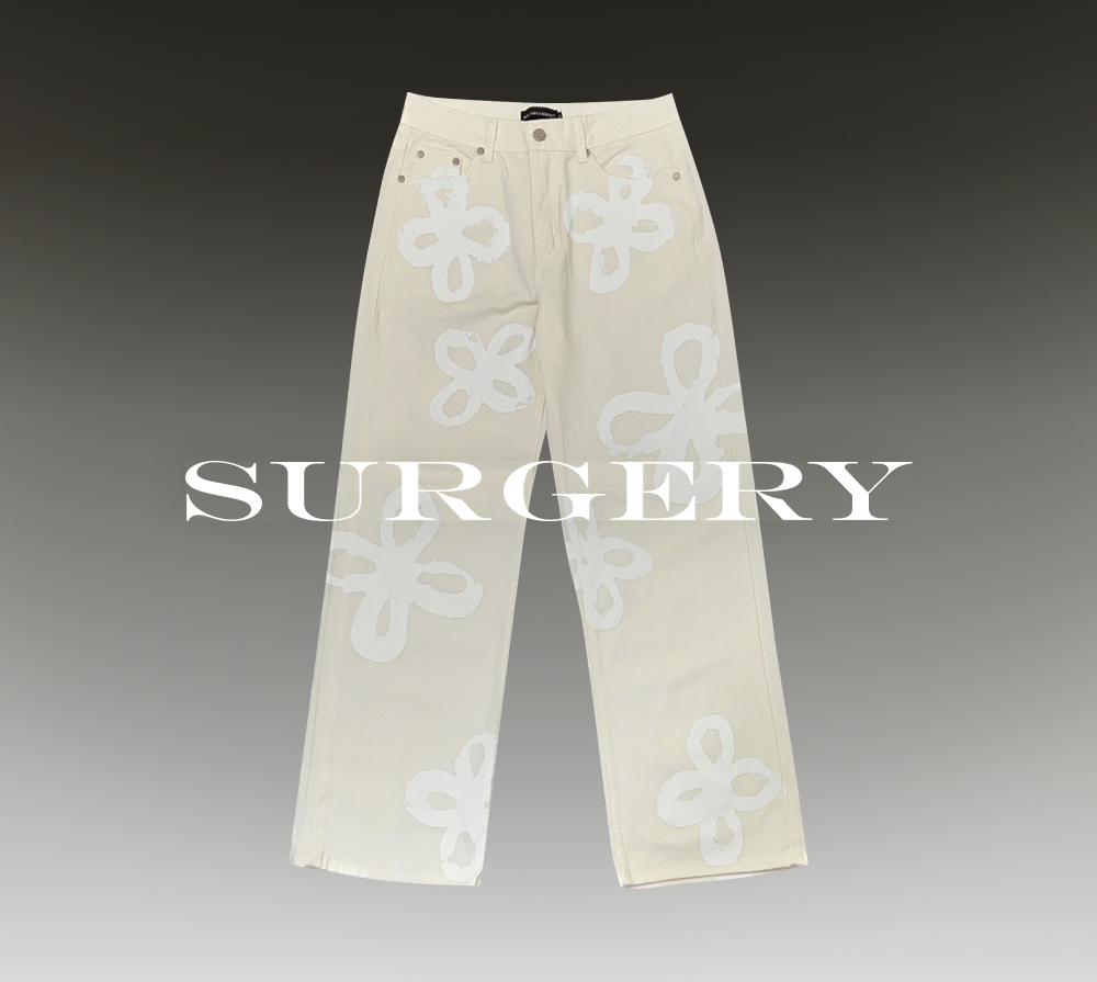 SURGERY 클로버 데님 단독 Drop | KREAM