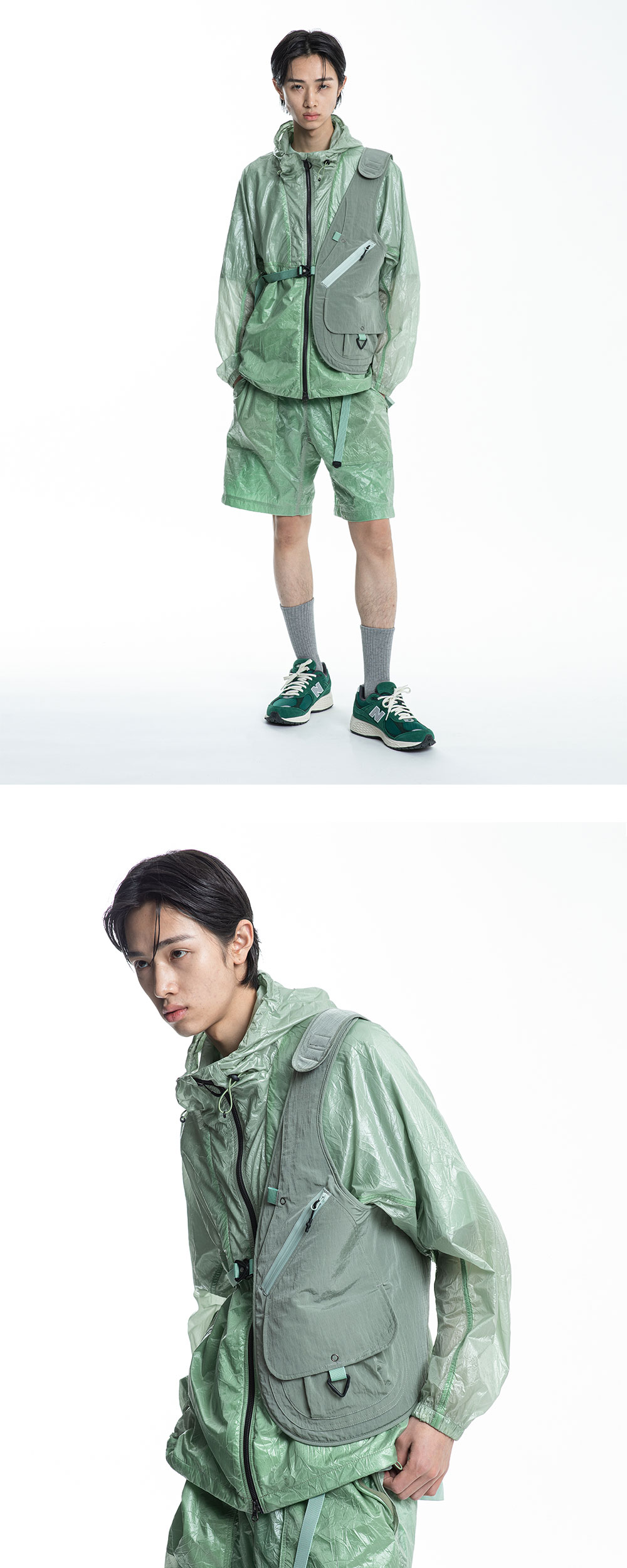 루트파인더 올레 라이트 쇼츠 민트 | Rootfinder | KREAM