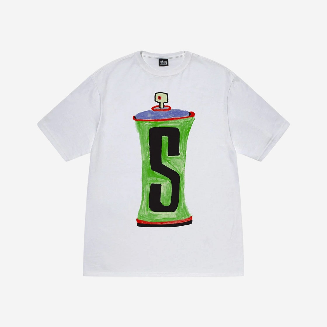 스투시 스프레이 캔 티셔츠 화이트 | Stussy | KREAM