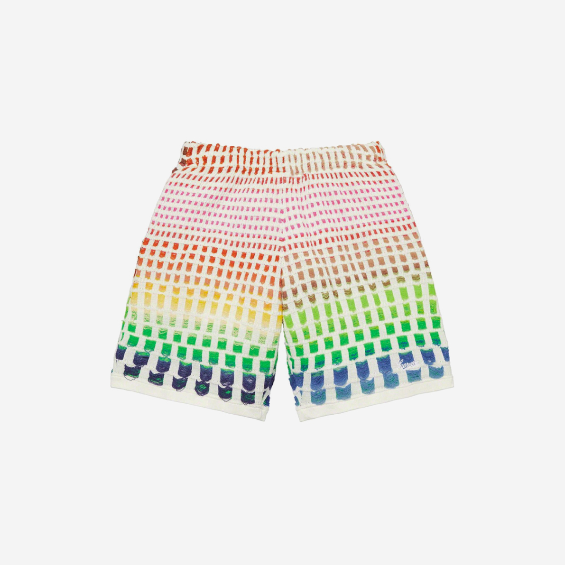 슈프림 그라디언트 그리드 니트 쇼츠 내츄럴 - 23SS | Supreme | KREAM