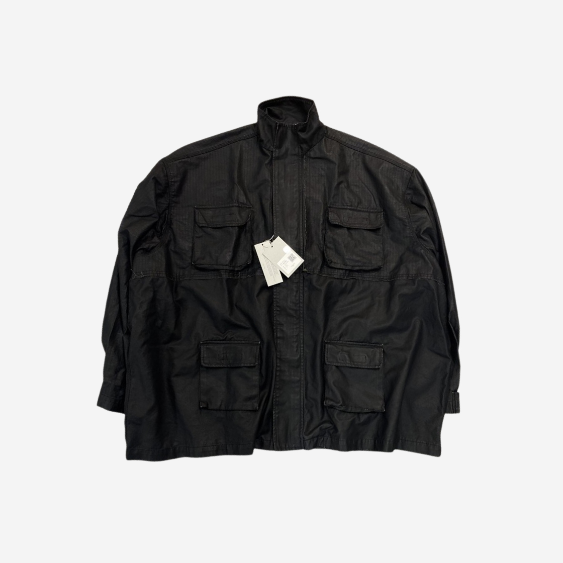 언더마이카 카오루마 빈티지 코티드 오버사이즈드 M65 자켓 더티 블랙 - 23SS | Undermycar | KREAM