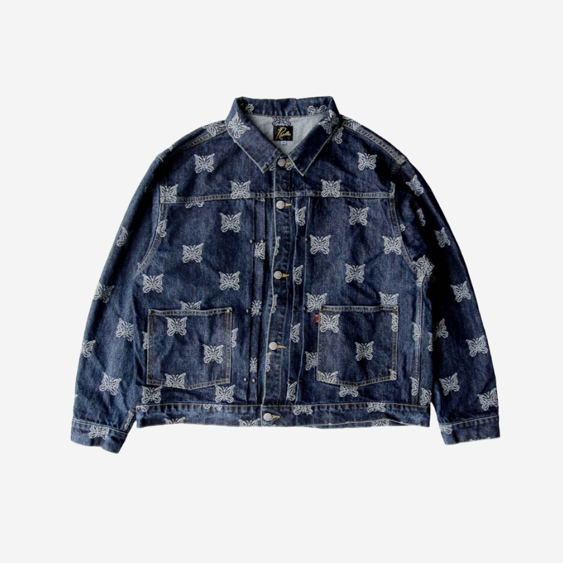 니들스 M.W. 진 자켓 인디고 | Needles | KREAM