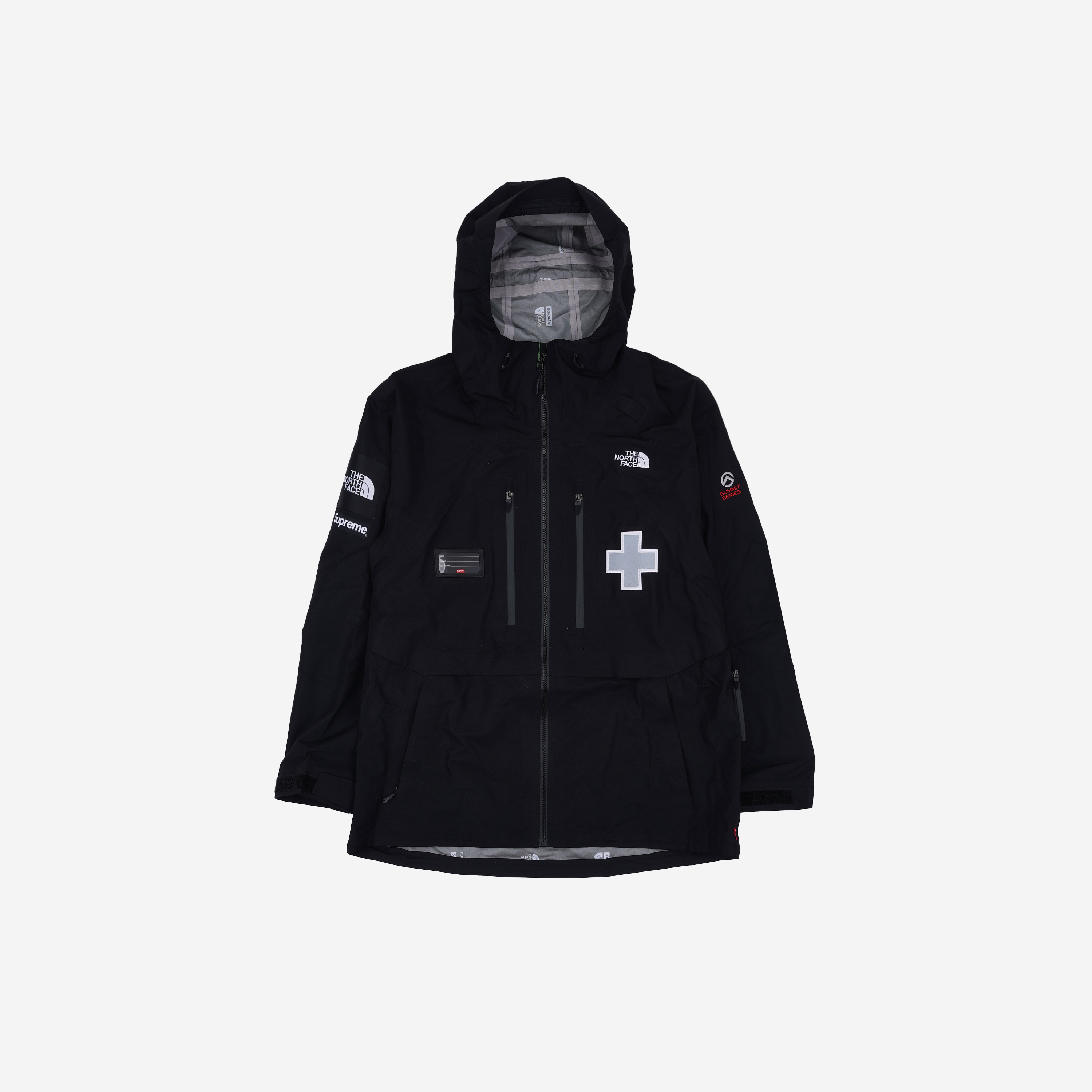 슈프림 x 노스페이스 서밋 시리즈 레스큐 마운틴 프로 자켓 블랙 - 22SS | KREAM