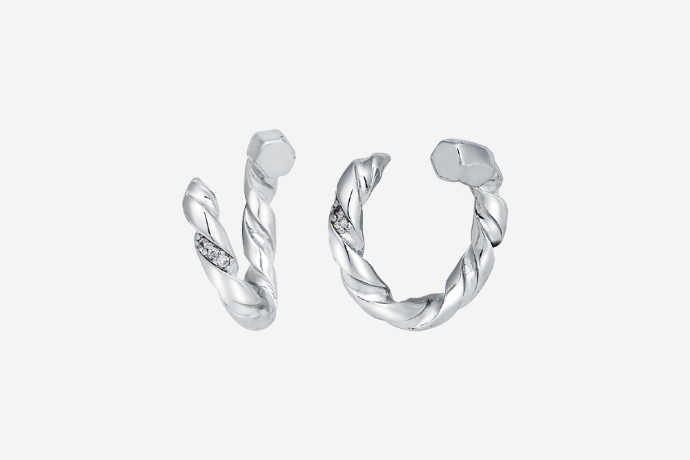 센티멍 넘버 280 이어커프 실버 | SENTIMENTS | KREAM