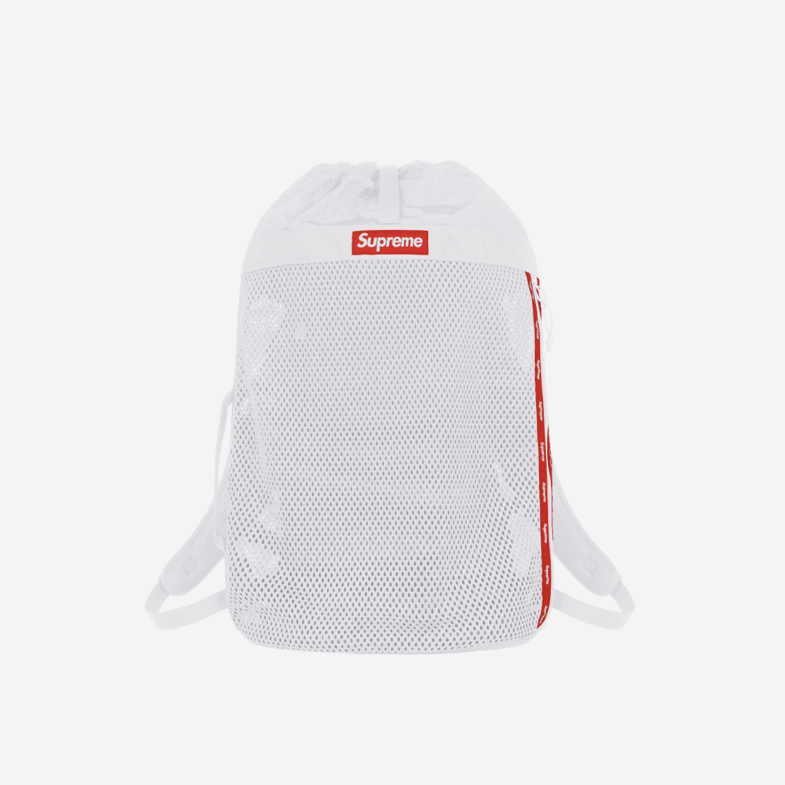 슈프림 메쉬 백팩 화이트 - 23SS | Supreme | KREAM