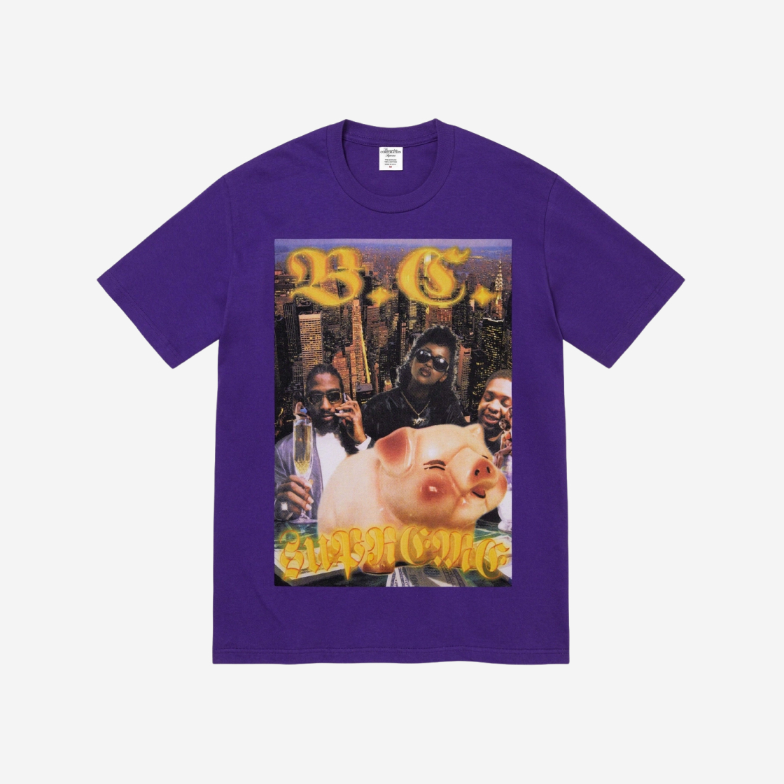 슈프림 x 베르나데트 코퍼레이션 머니 티셔츠 퍼플 - 23SS | Supreme | KREAM