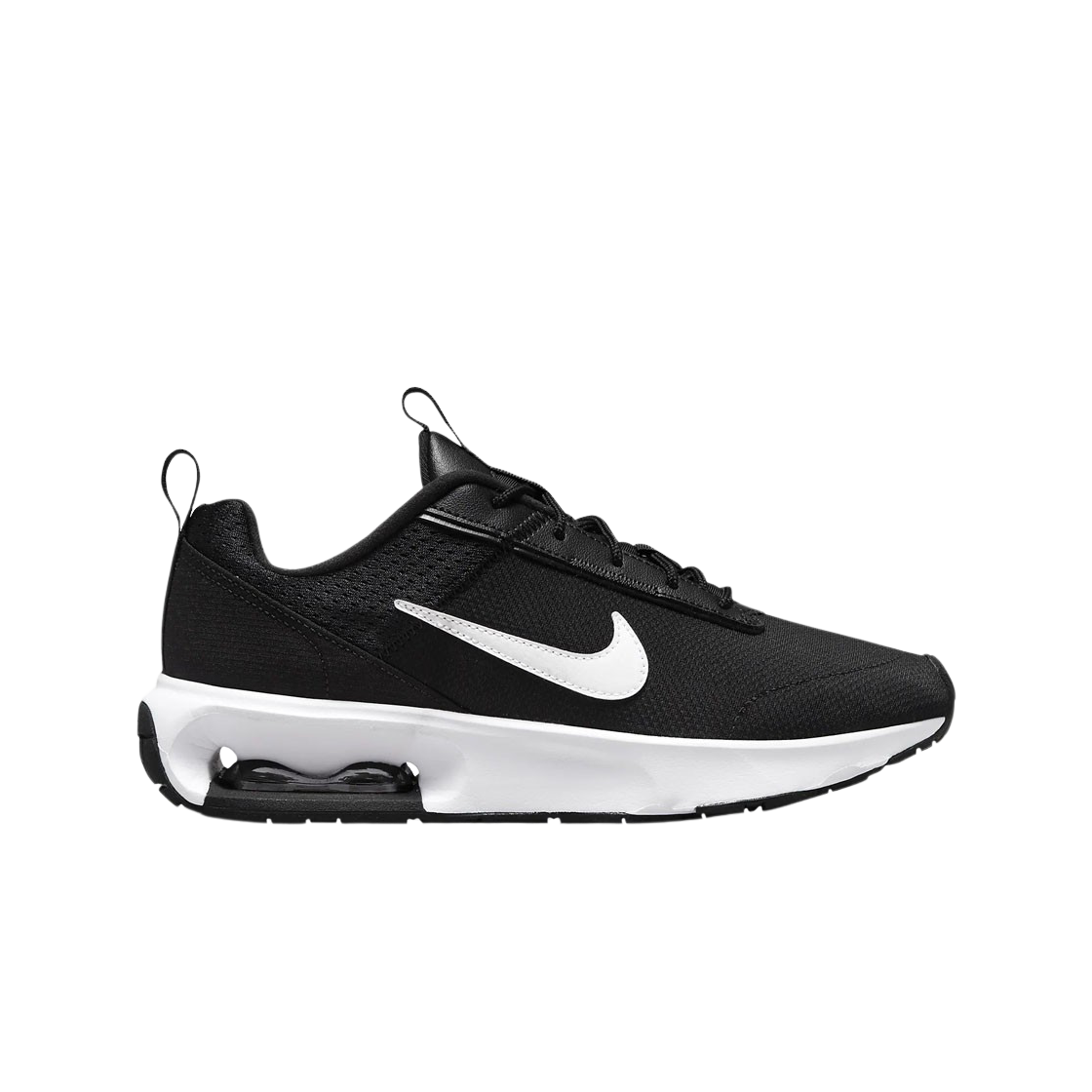 (W) 나이키 에어맥스 인터락 라이트 블랙 화이트 | Nike | KREAM