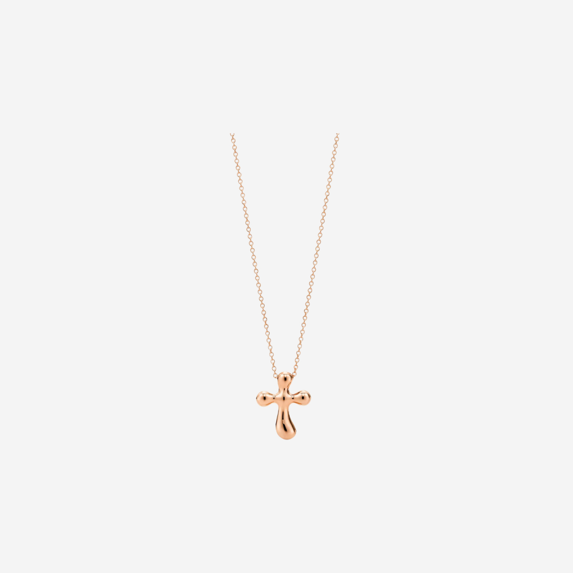 티파니 앤 코 엘사 퍼레티 크로스 펜던트 로즈 골드 | Tiffany & Co. | KREAM