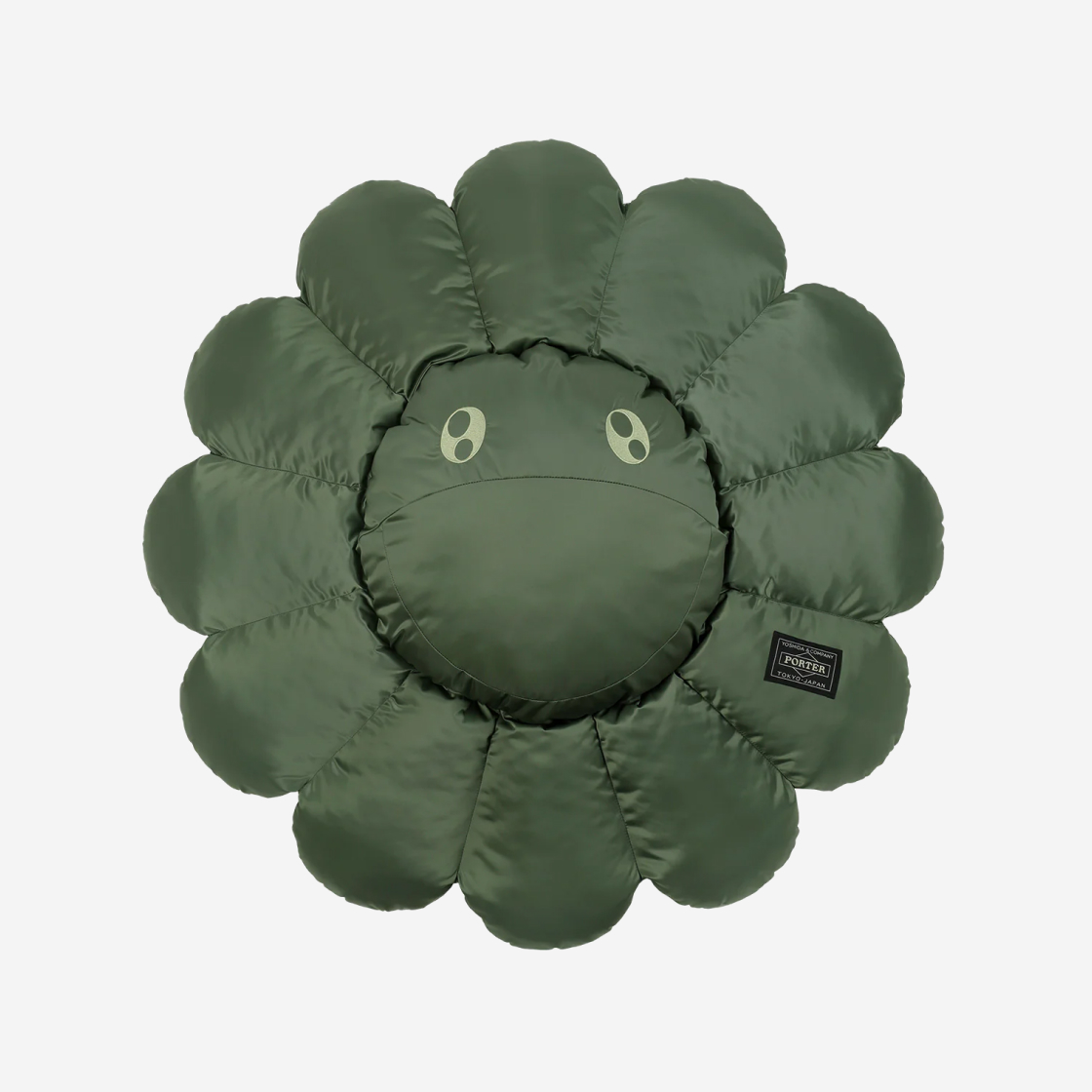 포터 x 카이카이키키 슬리핑 페이스쿠션 세이지 그린 | Porter | KREAM