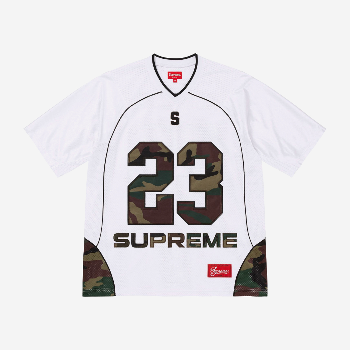 슈프림 퍼펙트 시즌 풋볼 저지 화이트 - 23SS | Supreme | KREAM