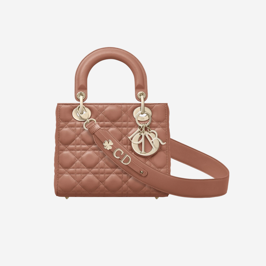 디올 스몰 레이디백 마이 ABC디올 백 까나쥬 램스킨 블러쉬 | Dior | KREAM