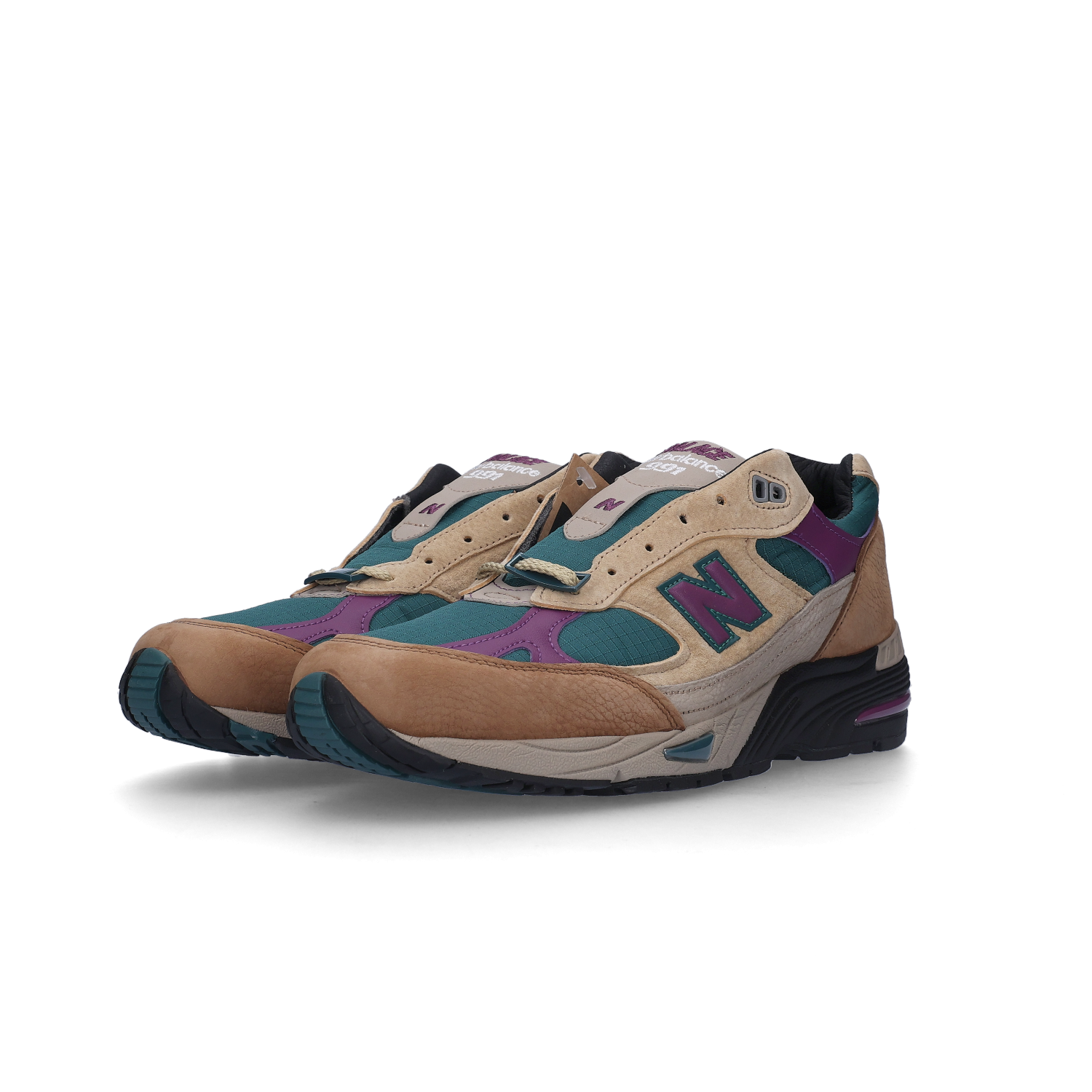 뉴발란스 x 팔라스 991 메이드 인 UK 틸 브라운 | KREAM