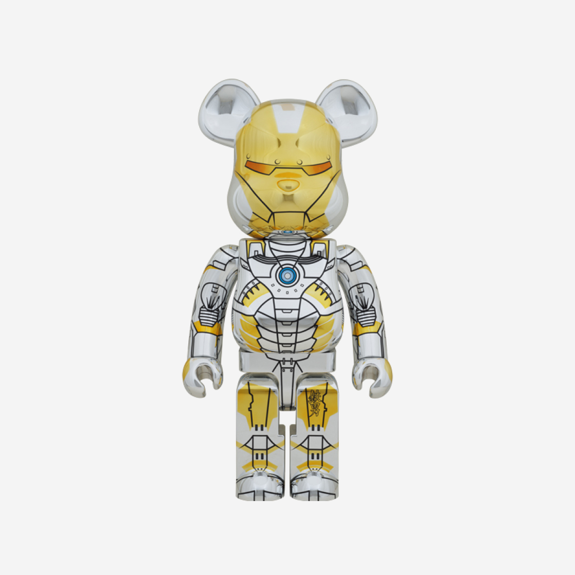 베어브릭 x 하지메 소라야마 아이언맨 1000% | Bearbrick | KREAM