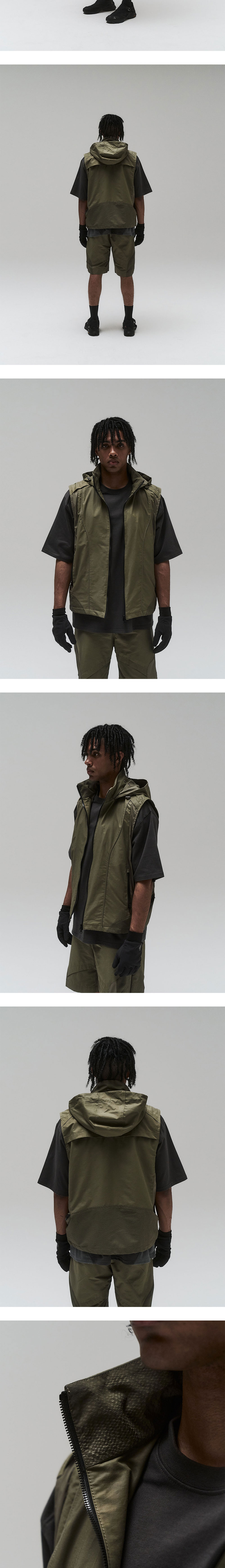 이그노타 코어:5 유틸리티 집업 베스트 웜 그레이 | Ignota | KREAM