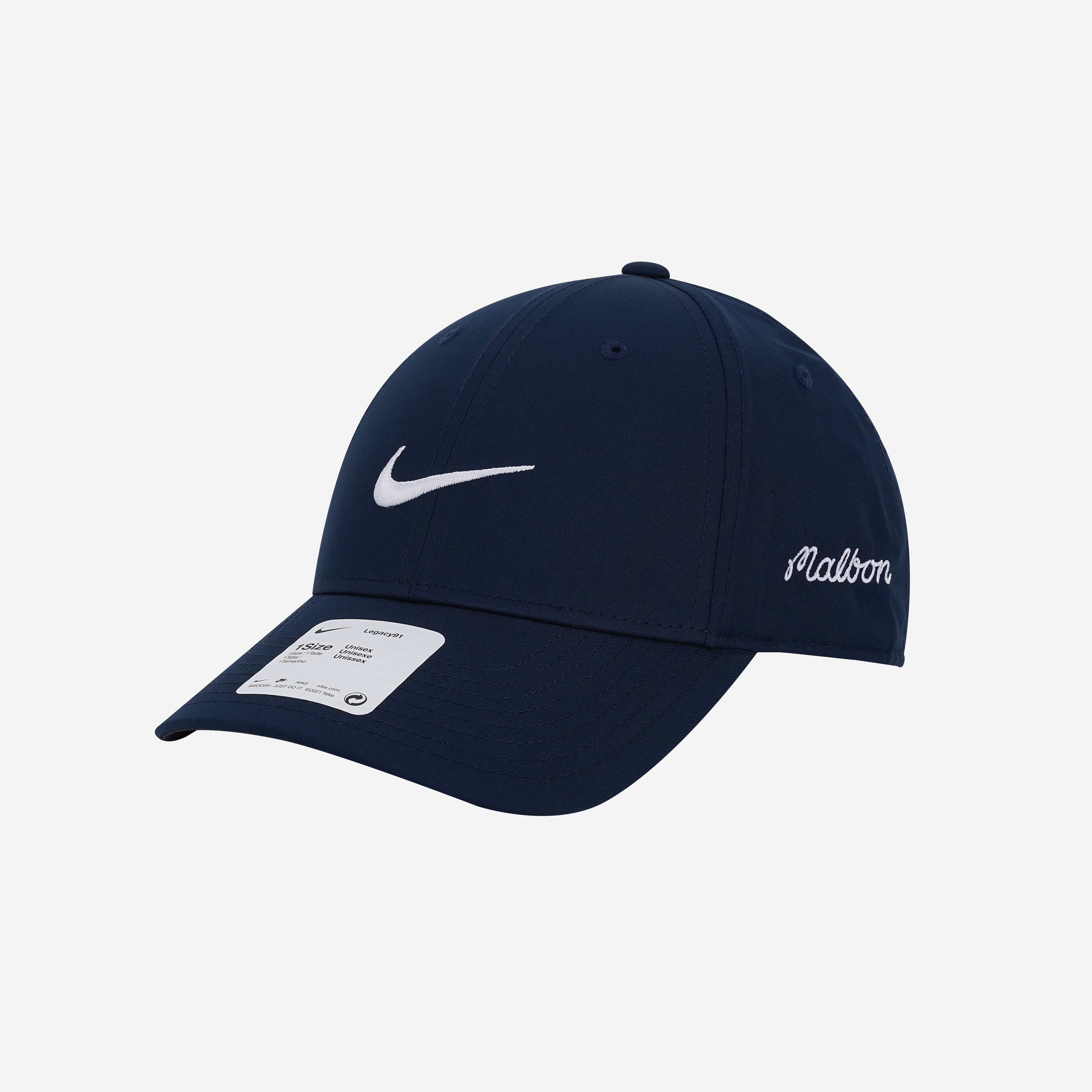말본 골프 x 나이키 드라이핏 레거시 91 테크 캡 컬리지 네이비 | KREAM