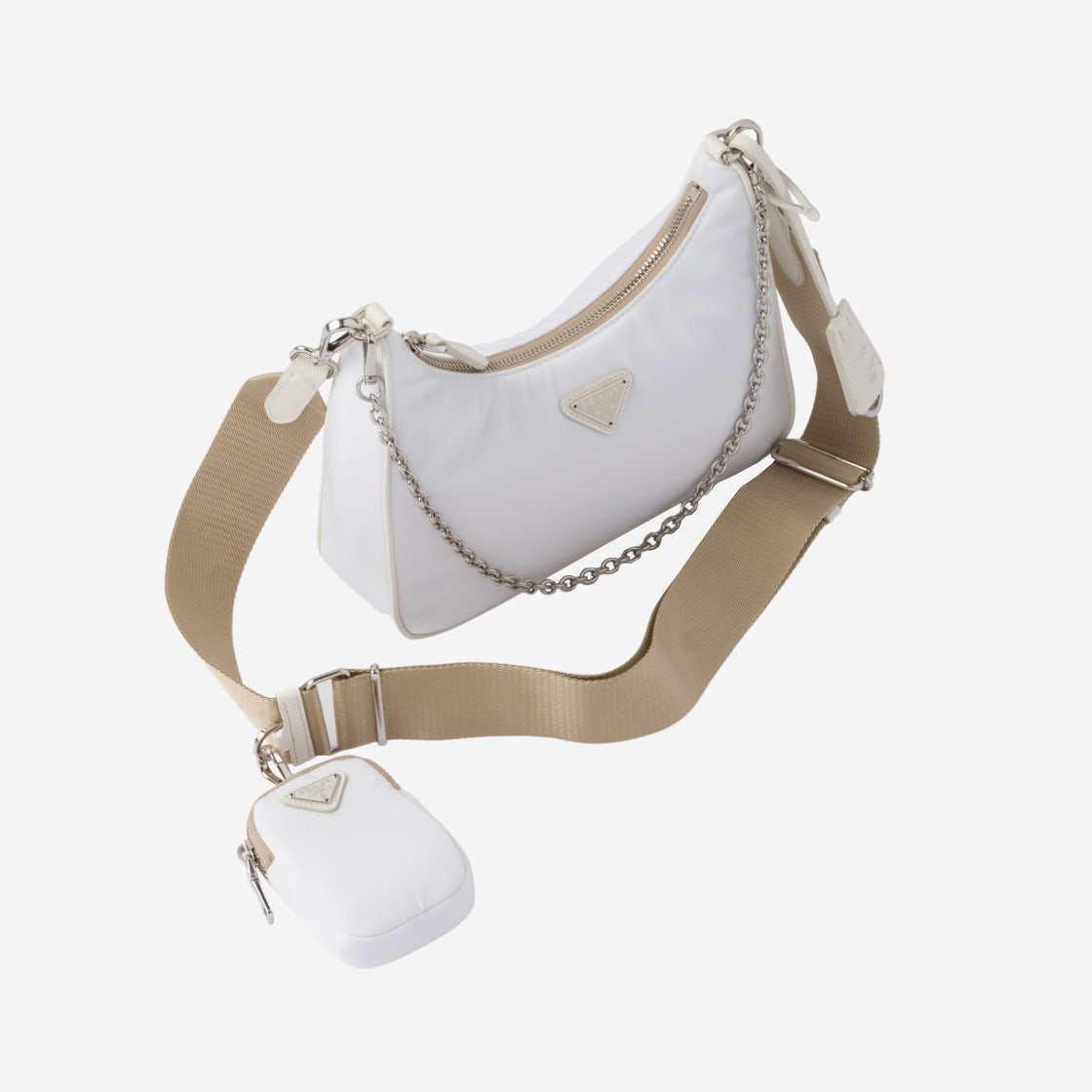 프라다 리에디션 2005 리나일론 백 화이트 | Prada | KREAM