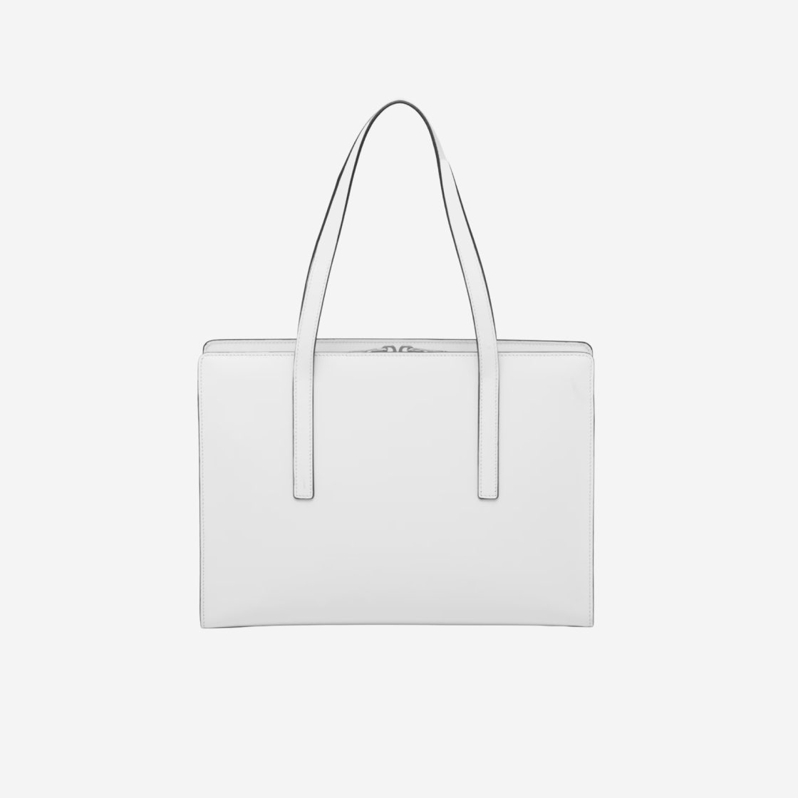 프라다 리에디션 1995 브러쉬드 레더 미디움 핸드백 화이트 | Prada | KREAM