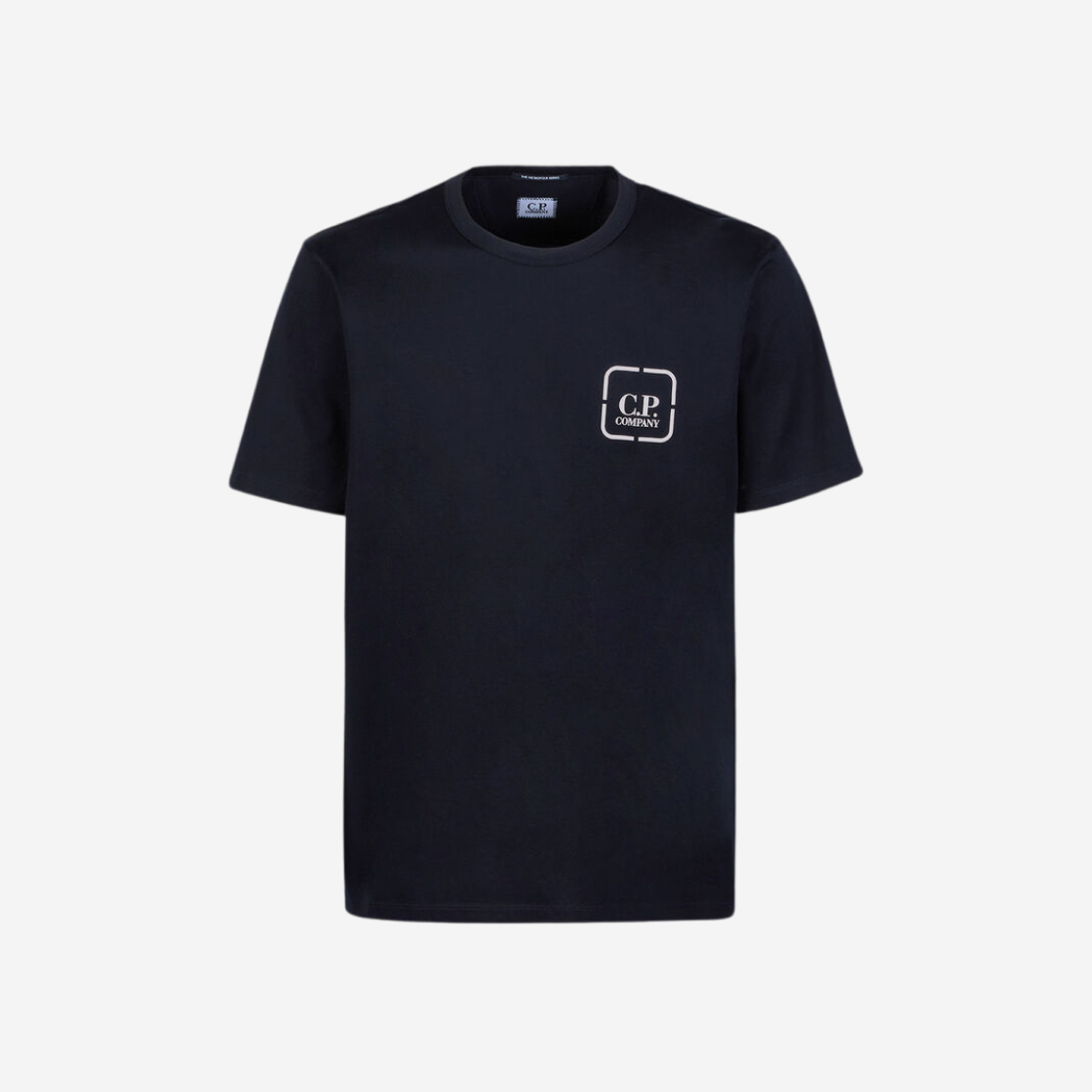 C.P. 컴퍼니 메트로폴리스 시리즈 머서라이즈드 저지 리버스 그래픽 티셔츠 토탈 이클립스 블루 - 23SS | C.P ...