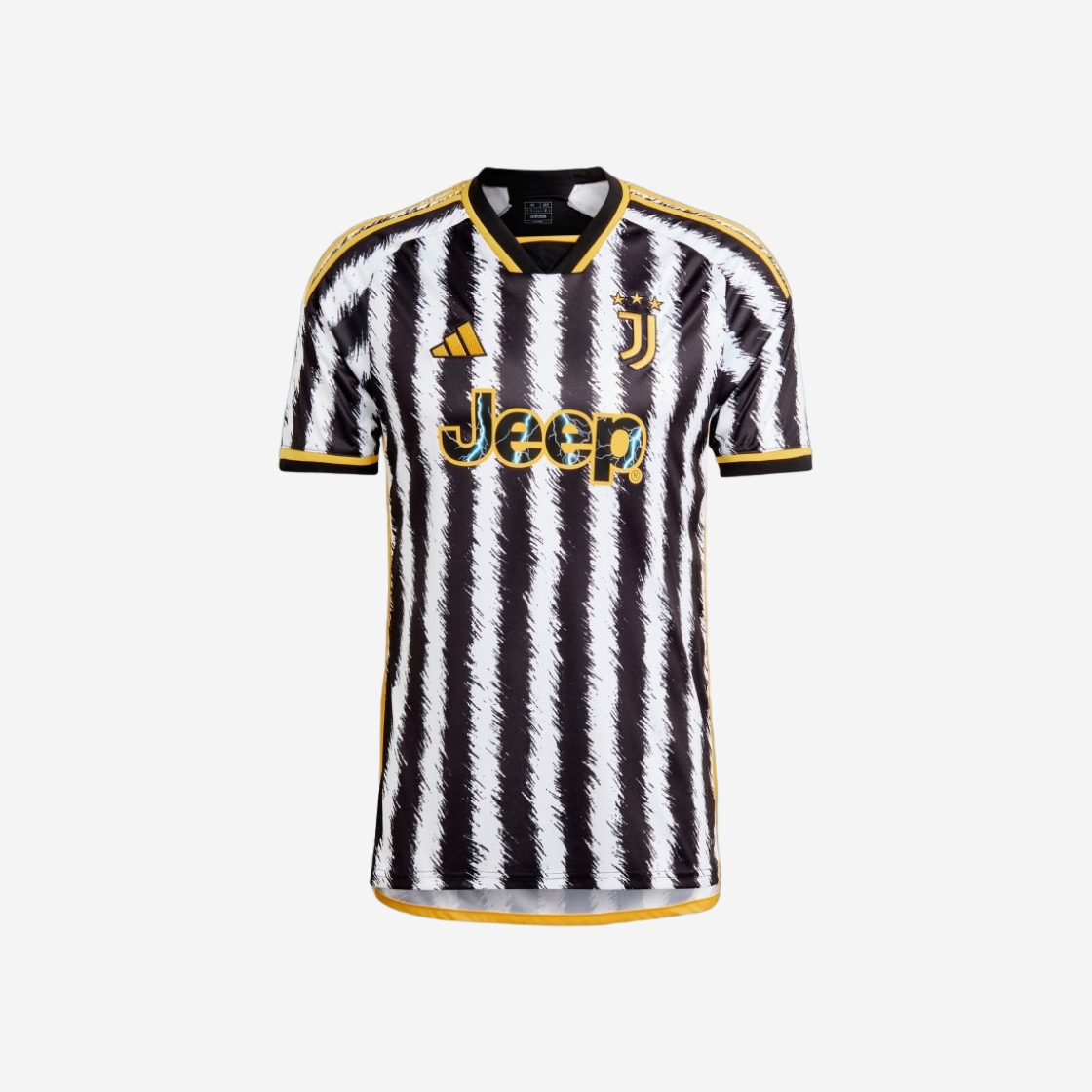 아디다스 유벤투스 2023/24 홈 저지 블랙 화이트 - KR 사이즈 (논 마킹 버전) | Adidas | KREAM